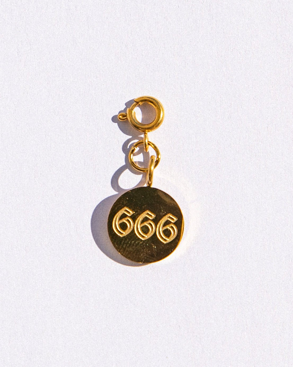 Angel Numbers Charm | 666 – The Lullaby Club