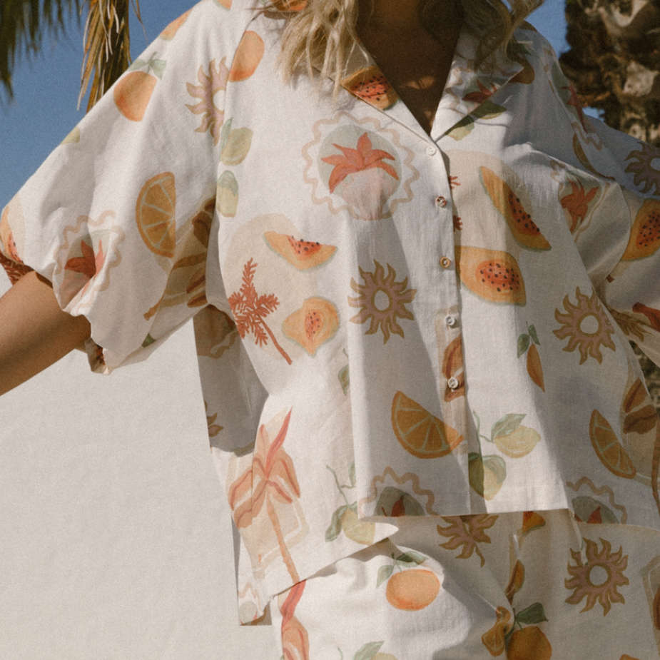 Matilda Shirt | Oversized 100% Cotton Women’s Shirt – The Lullaby Club