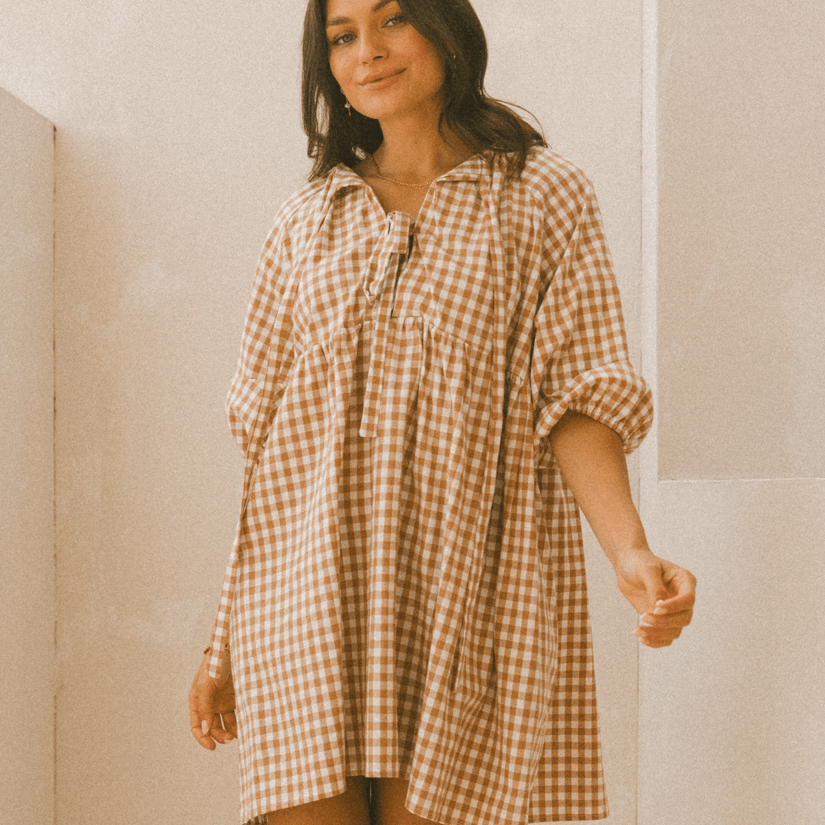 Florence Mini Dress | Oversized Comfort, Pregnancy & Nursing Friendly ...