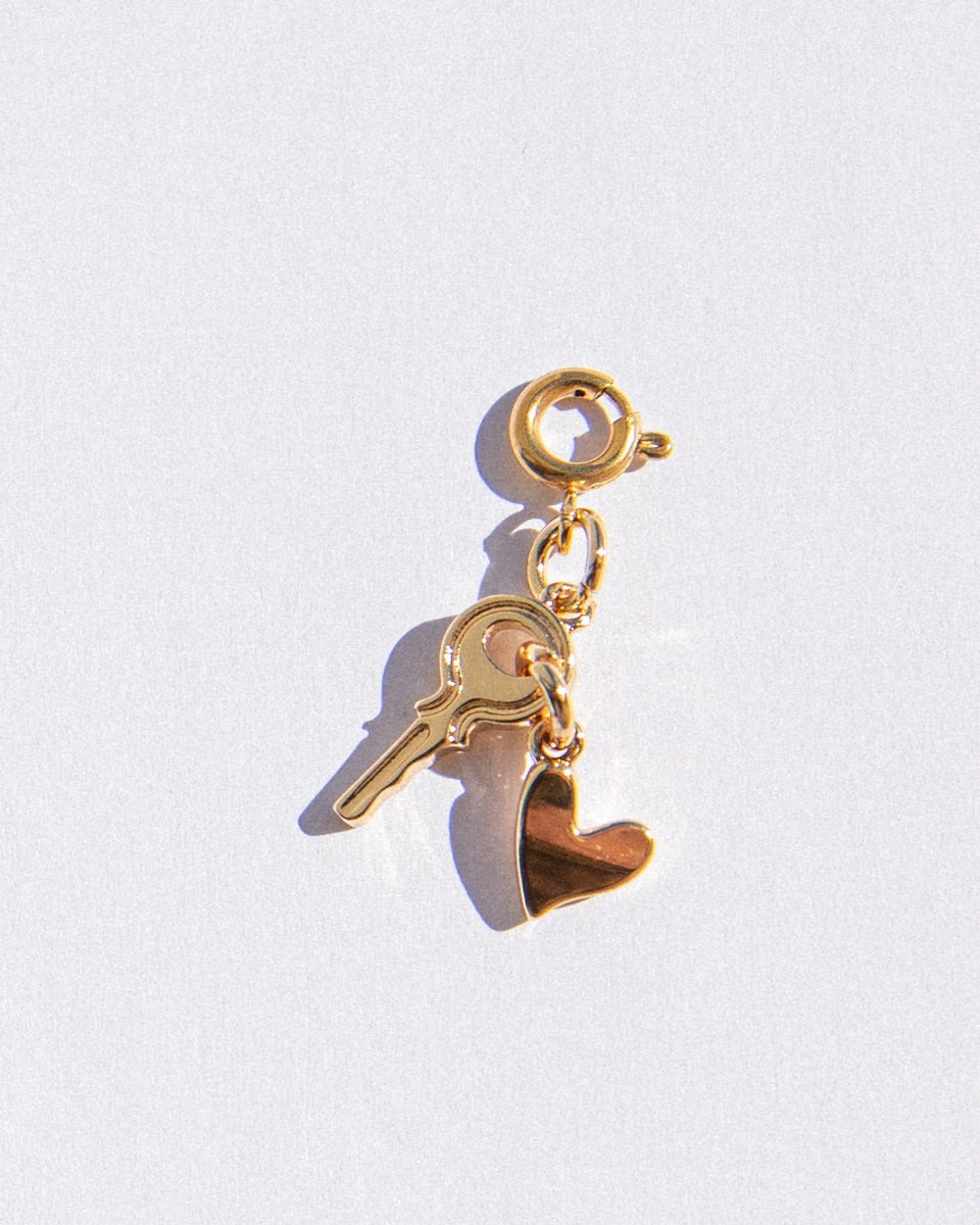 Heart Key Charm – The Lullaby Club