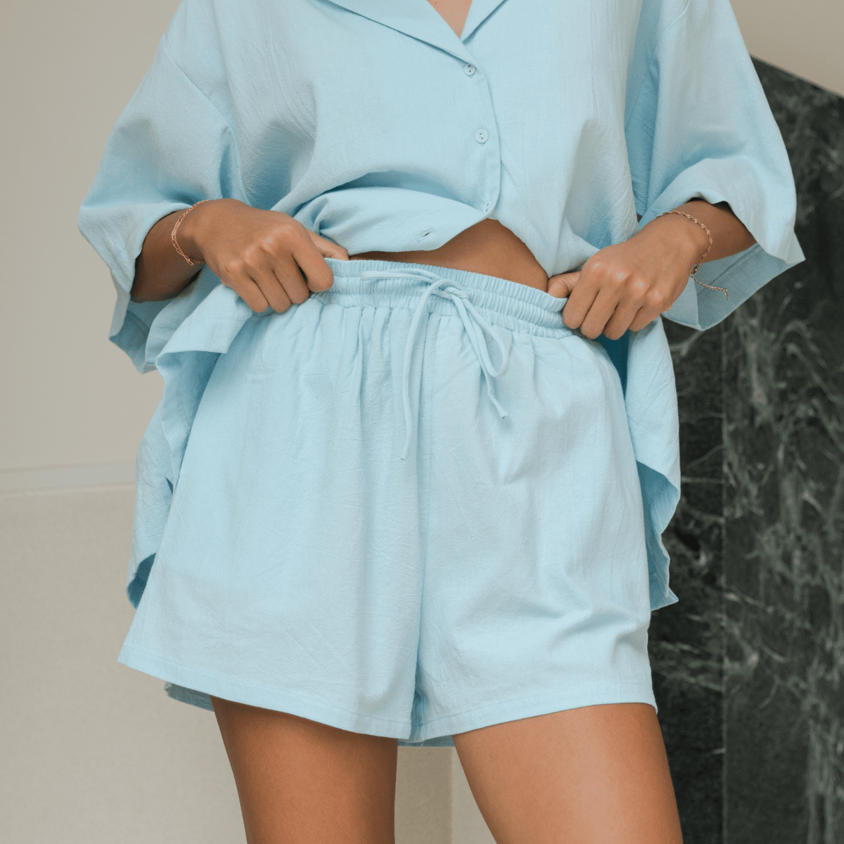 Matilda Shorts Light Blue | Relaxed & Size-Inclusive Loungewear – The ...