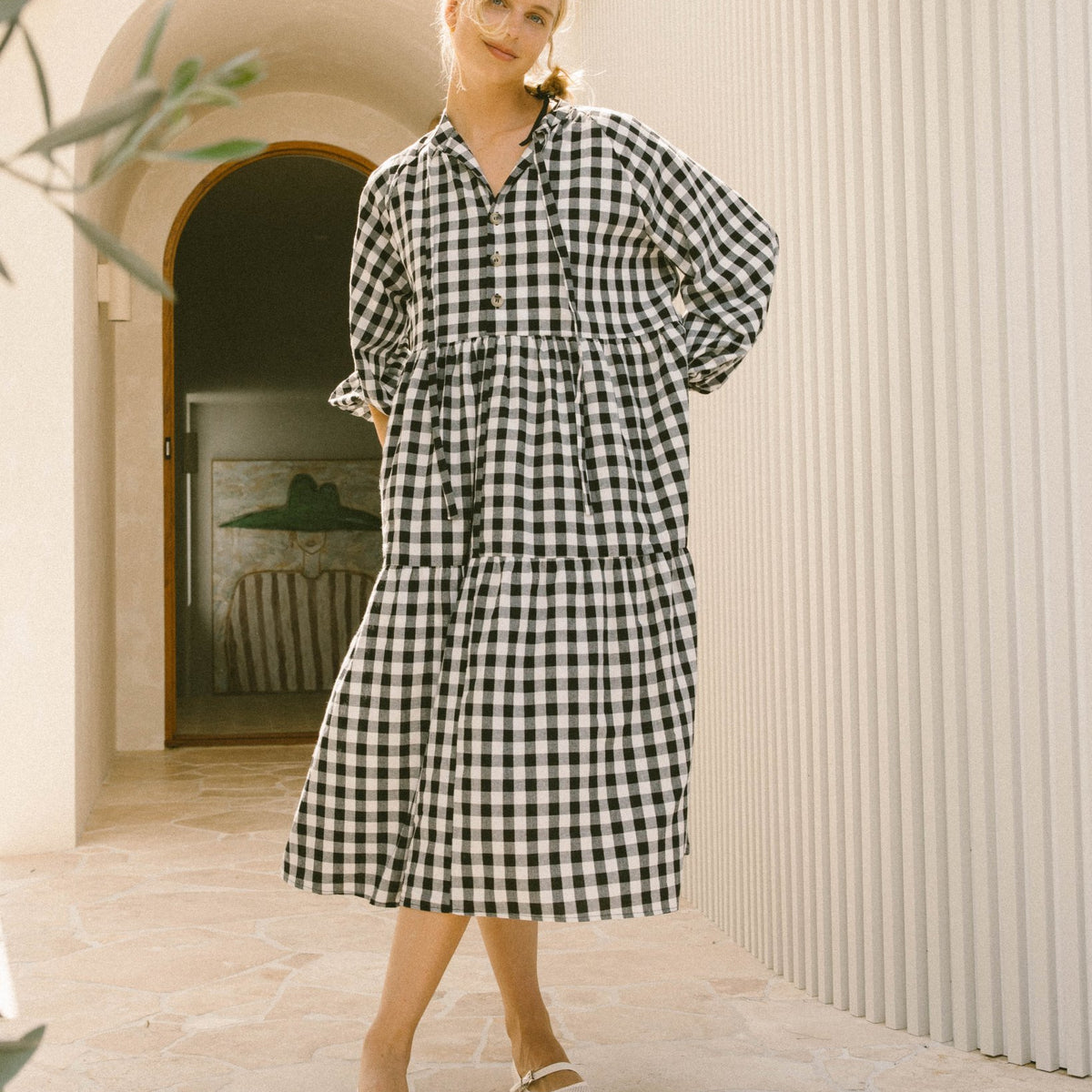 Maxi Avalon Smock Dress – Maternity & Breastfeeding Friendly, Plus Size ...